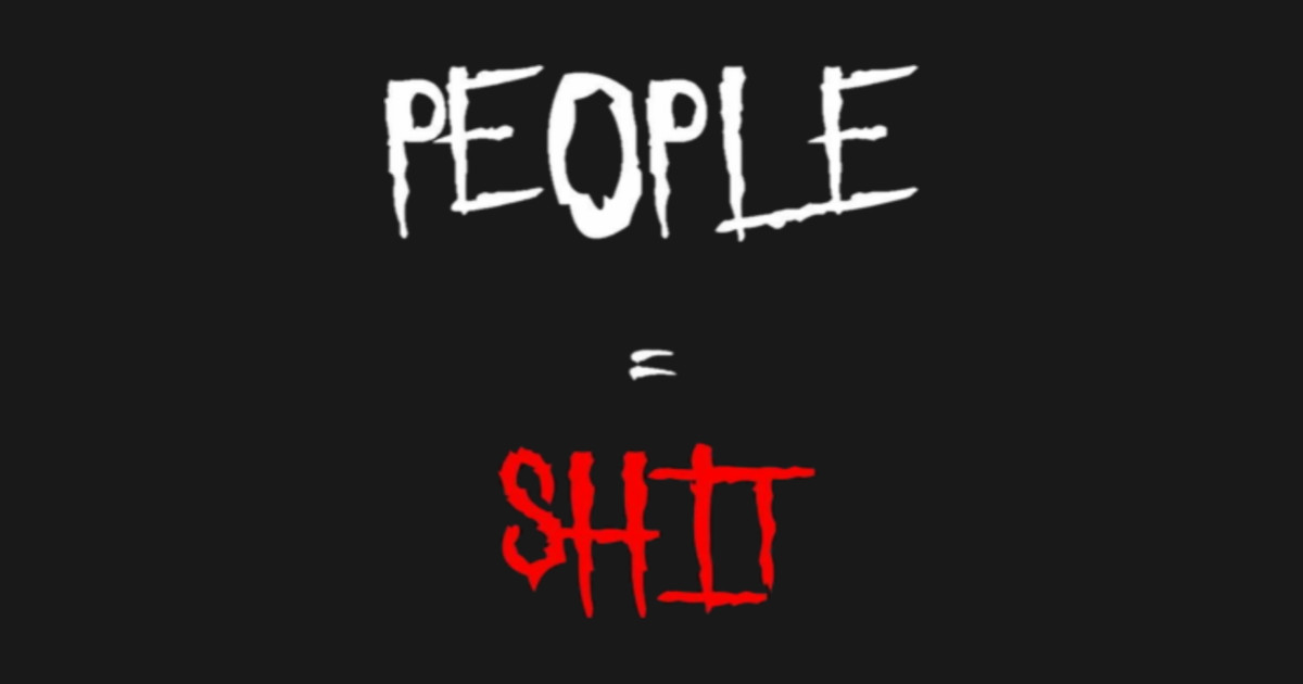 People = shit - Slipknot - Sticker | TeePublic