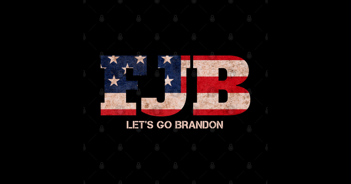 FJB Let’s Go Brandon Funny Meme - Lets Go Brandon - Sticker | TeePublic