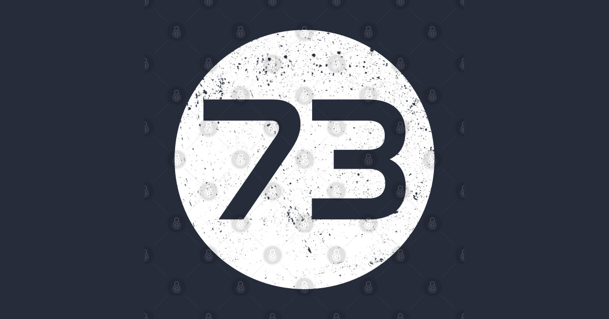 The Best Number - 73 - Sheldon 73 - T-Shirt | TeePublic