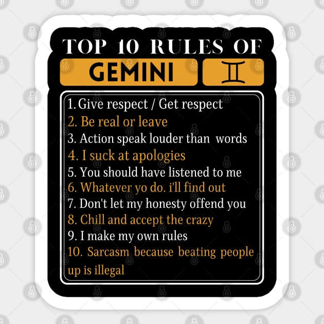 gemini standards