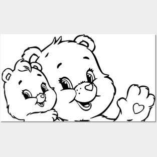 best friend care bear coloring pages