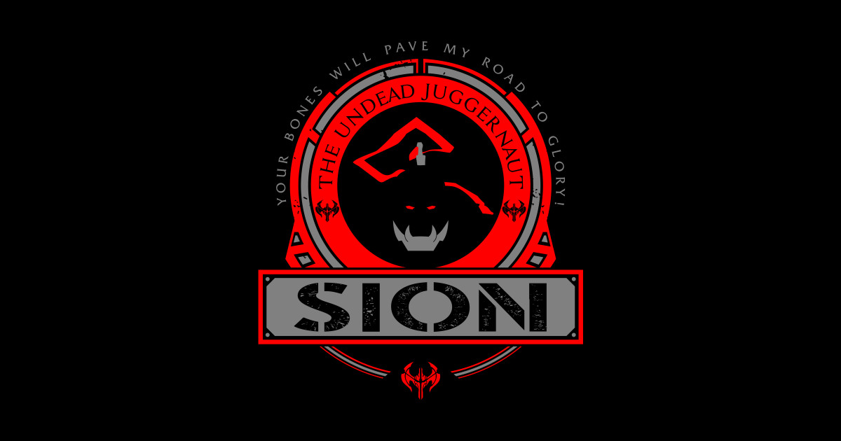 SION - LIMITED EDITION - League Of Legends - Sticker | TeePublic