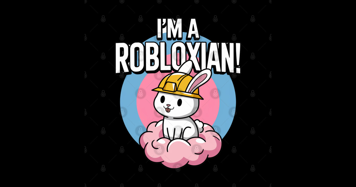 Roblox Cute Rabbit - Roblox - Posters and Art Prints | TeePublic