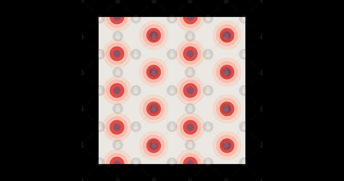 Colorful Target Pattern - Colorful Dotted Pattern - Posters and Art ...