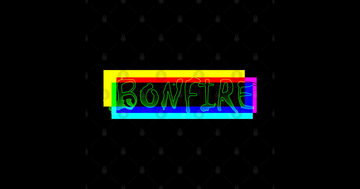 Bonfire - Bonfire - Sticker | TeePublic