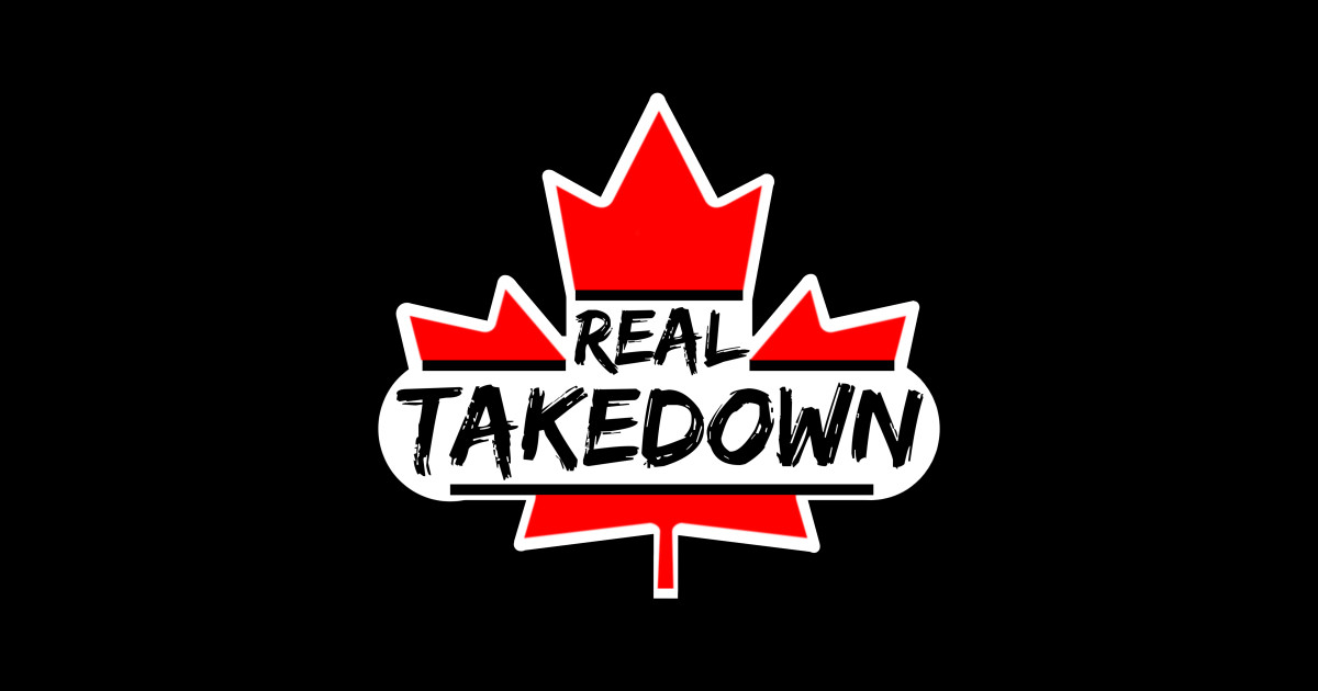 Real TakeDown Canadian Logo - Canada - Posters and Art Prints | TeePublic