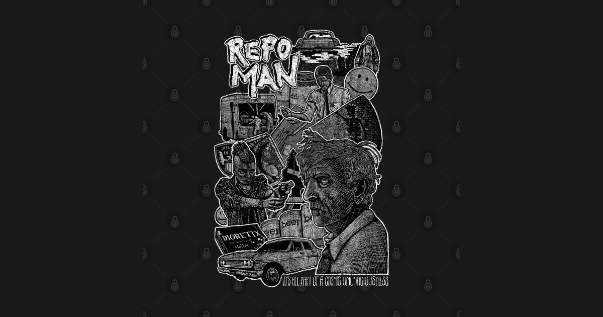 Repo Man - DISTRESSED - Repo Man - Long Sleeve T-Shirt | TeePublic