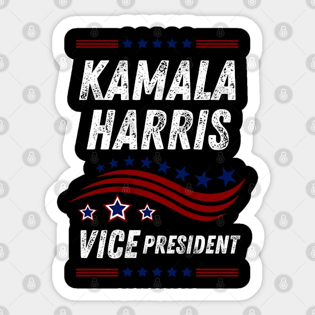 kamala-harris-vice-president - Kamala Harris Vice President - Sticker ...