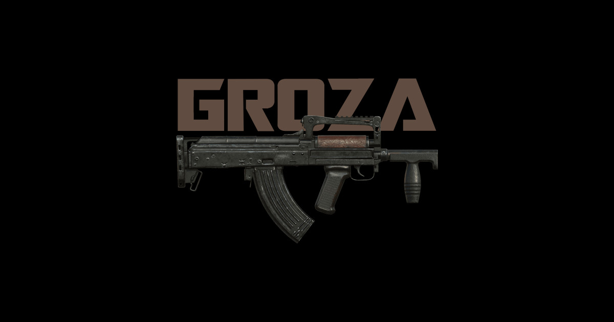 Assault Rifle Groza - Rifles - T-Shirt | TeePublic