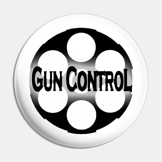 Gun Control - Gun - Pin | TeePublic