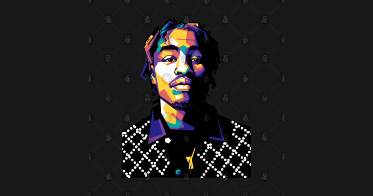 American Rapper Lil Tjay WPAP - Lil Tjay - T-Shirt | TeePublic