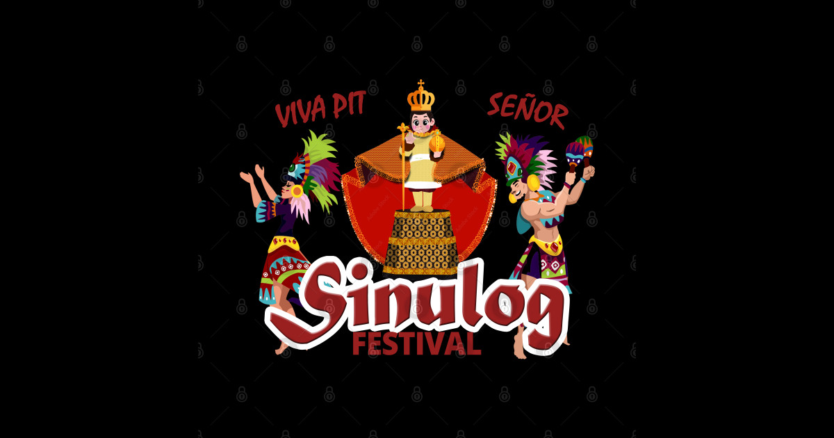 Viva Pit Senor - Sinulog in Cebu - Sinulog - Sticker | TeePublic