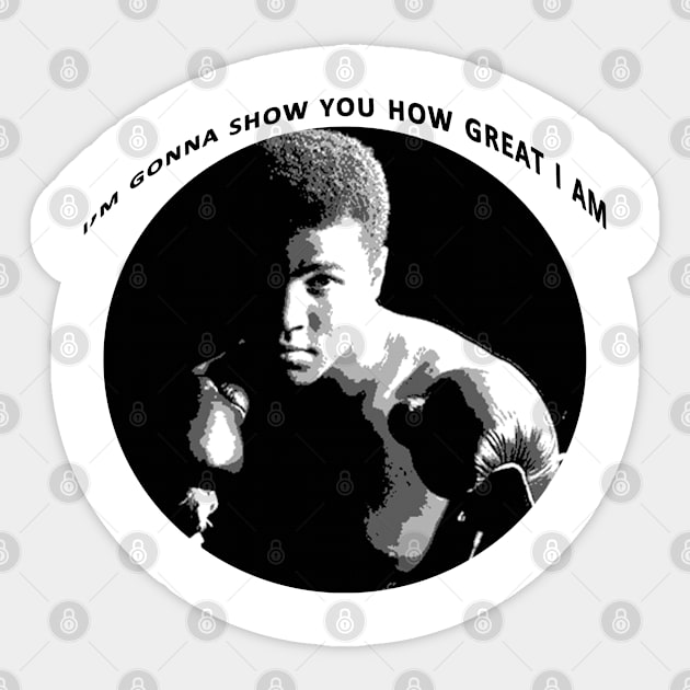 Muhammad Ali Fanmade - Muhammad Ali - Sticker | TeePublic