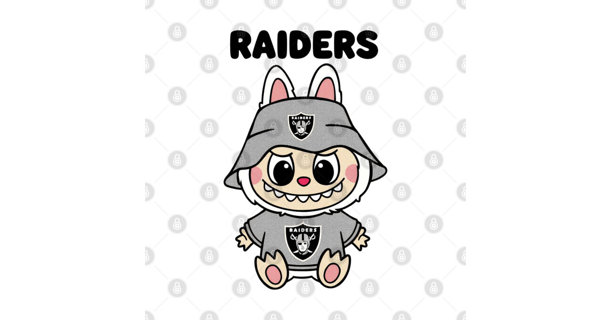 Labubu Football Raiders - Labubu Football Raiders - T-Shirt | TeePublic