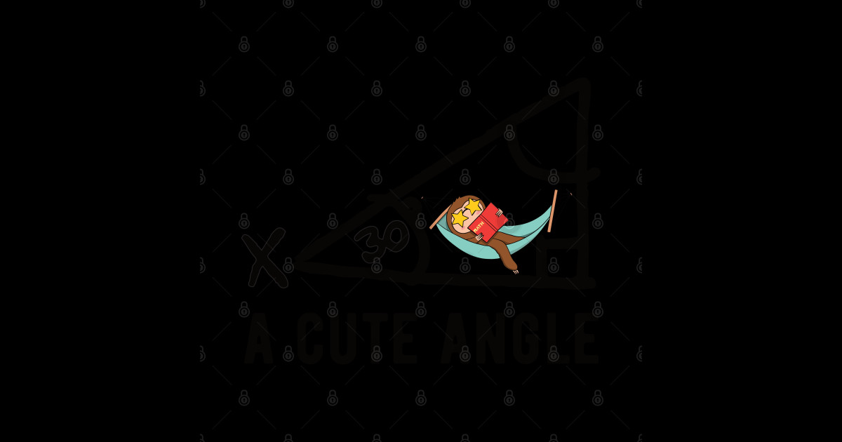 A cute angle Bath Mat - Math sloth math teachers gift - Math Teachers ...