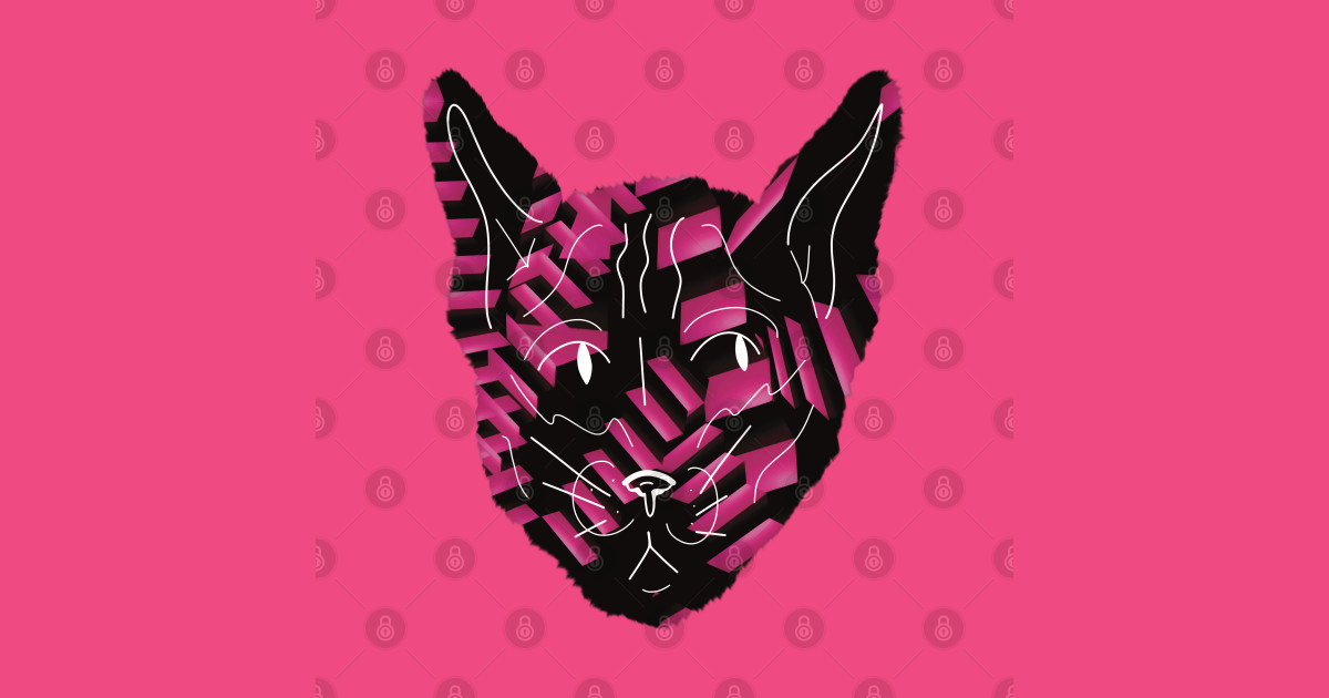 Liminal Spaces Cat Pink Design - Cat Lover Gifts - T-Shirt | TeePublic