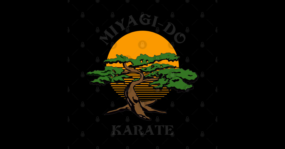 MIYAGI DO KARATE - Miyagi Do Karate Bonsai Tree - Sticker | TeePublic