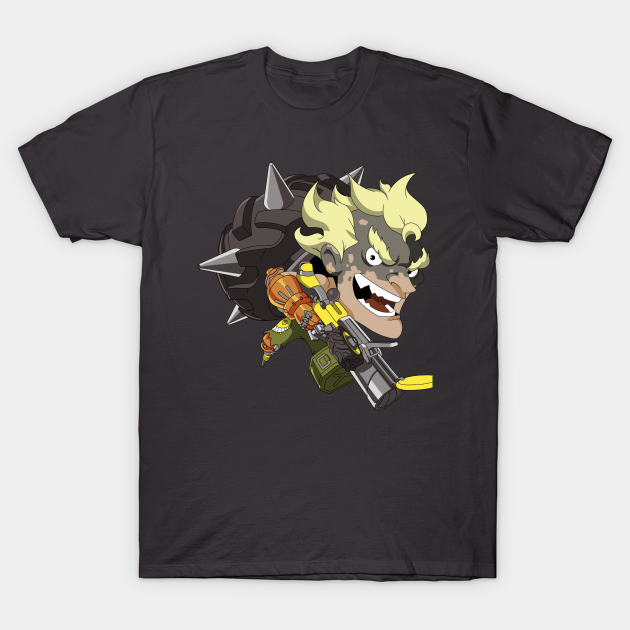 Junkrat cute spray - Overwatch - T-Shirt | TeePublic