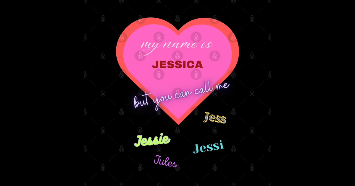 Jessica - Jessica - Sticker | TeePublic