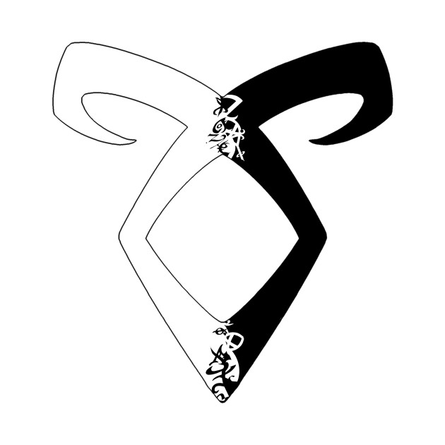 Shadowhunters rune / The Mortal Instruments - Angelic power rune half ...
