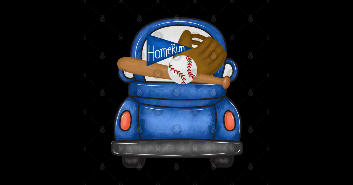Truck Baseball - Truck Baseball - Sticker | TeePublic