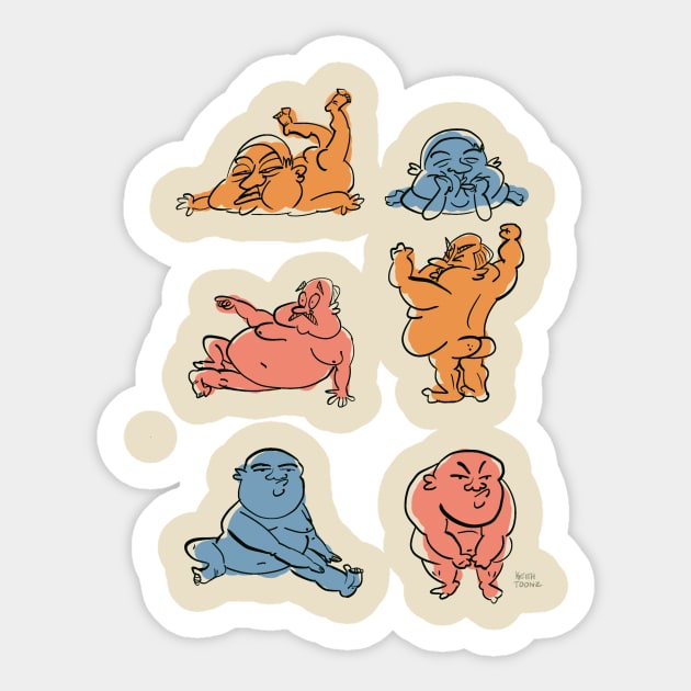 Au Vant Garde - Cartoons - Sticker | TeePublic