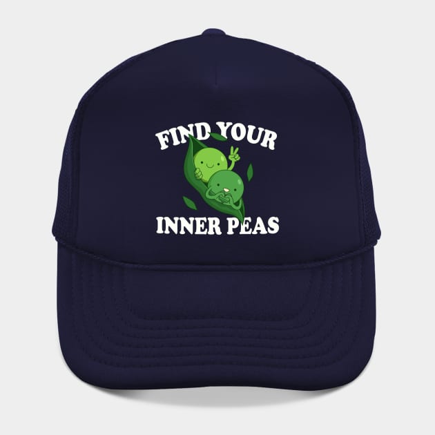 Find Your Inner Peas - Cute Pea Peasgul Design - Inner Peas - Hat ...
