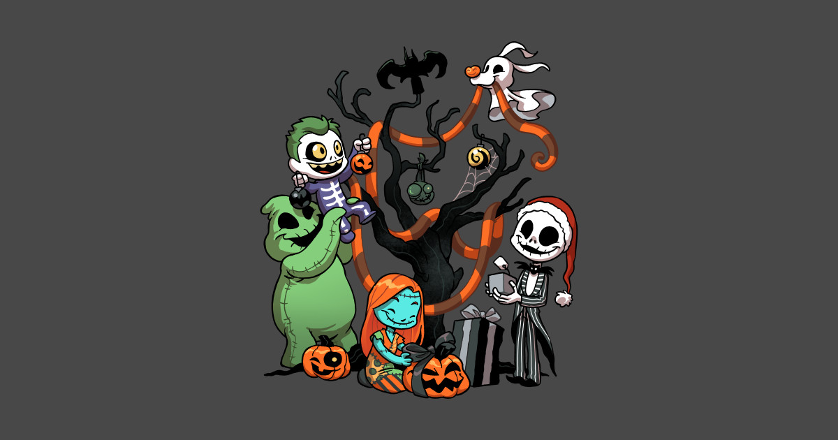 Nightmare Tree - Nightmare Before Christmas - T-Shirt | TeePublic