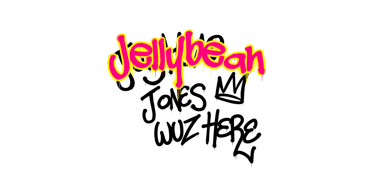 JB wuz here - Jellybean Jones - T-Shirt | TeePublic