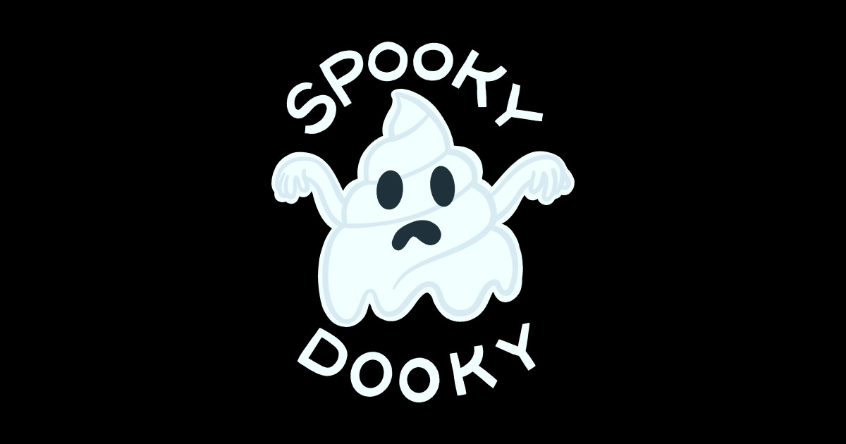 A Haunting Spectre - Spooky Dooky - Spooky Dooky - Sticker | TeePublic