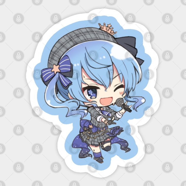 Hololive Hoshimachi Suisei - Suisei - Sticker | TeePublic