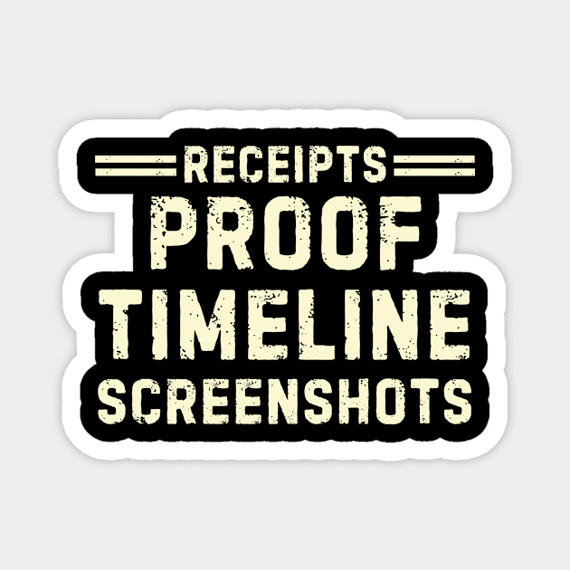 Funny Receipts Proof Timeline Screenshots, Men And Women - Screenshots ...