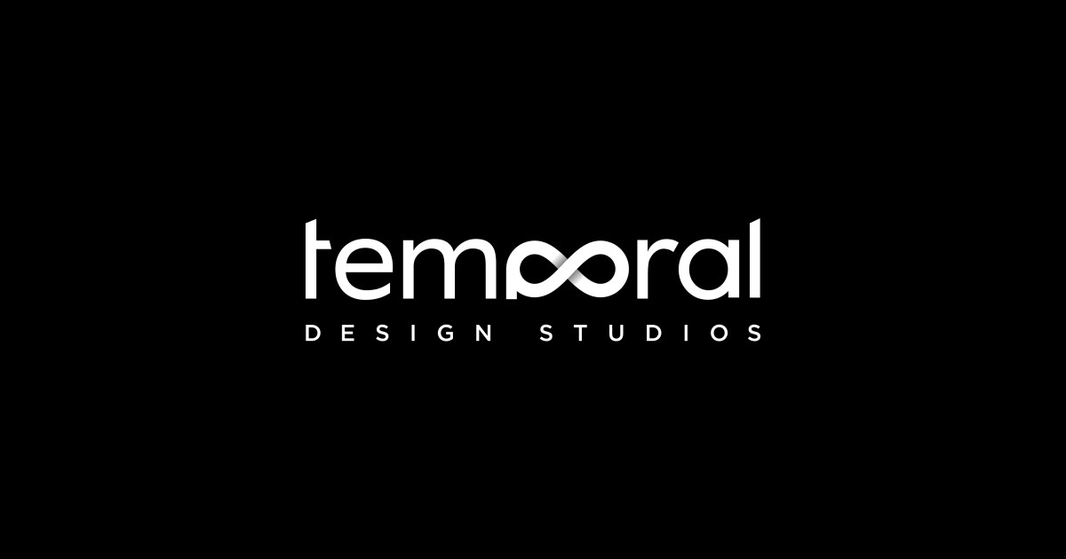 Temporal Design Studios Logo - Black Background - Temporal Design ...