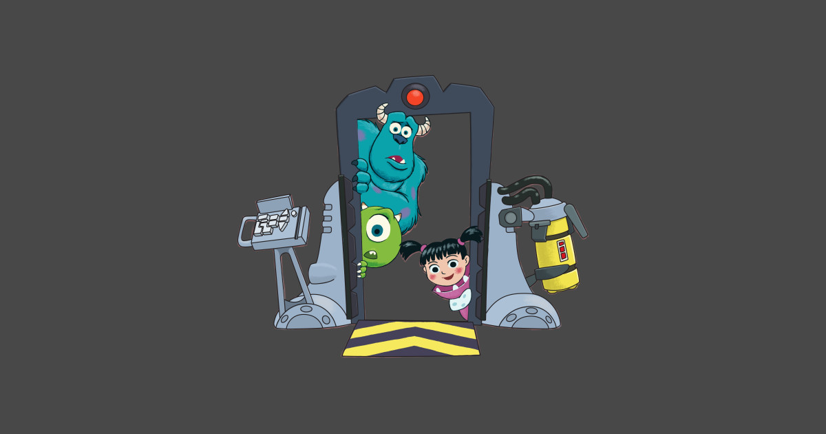 Boo Door - Monsters Inc - T-Shirt | TeePublic