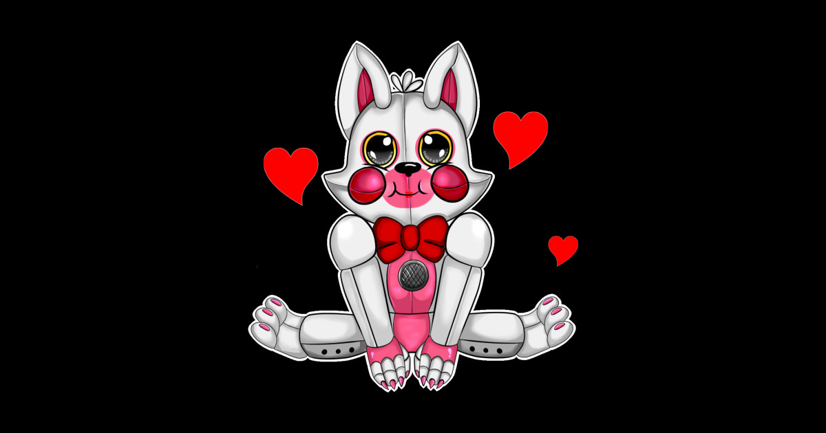Chibi Funtime Foxy - Robot - Sticker | TeePublic