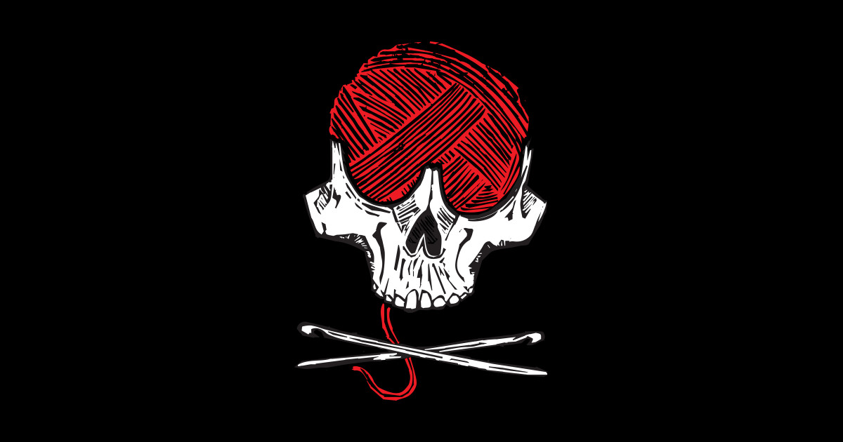 Crochet Badass - Crochet - Sticker | TeePublic