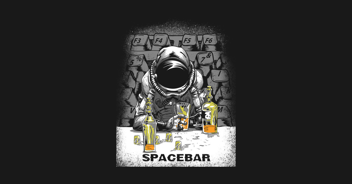 spacebar - Bar - T-Shirt | TeePublic