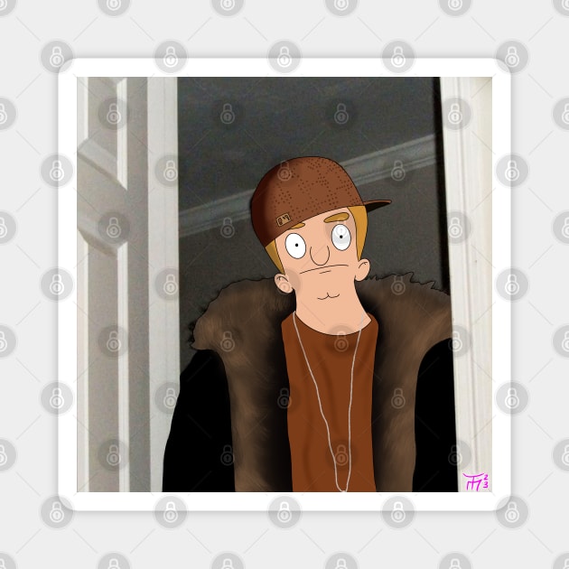 Burgers memes Shithead Jimmy Jr - Shithead Jimmy Jr - Magnet | TeePublic