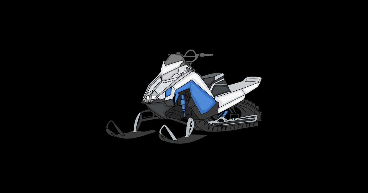 Snowmobile cartoon illustration - Snowmobile Cartoon Illustration ...