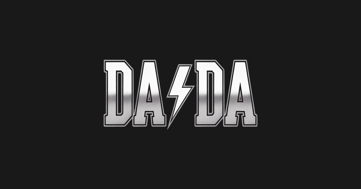 Rock and Roll Dada Father's Day For New Dad - Rock And Roll Dada ...