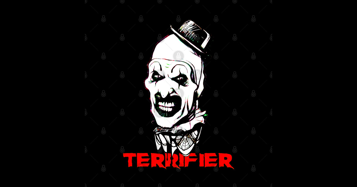 Terrifier t-shirt - Horror - Sticker | TeePublic