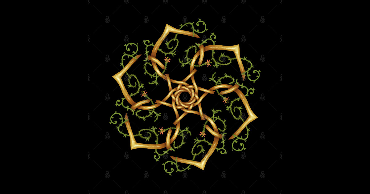 Lotus Knot - Knot - Sticker | TeePublic