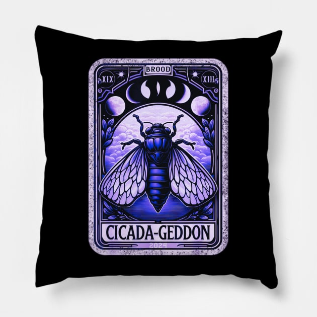 CICADA GEDDON 2024 - Cicadas 2024 - Pillow | TeePublic
