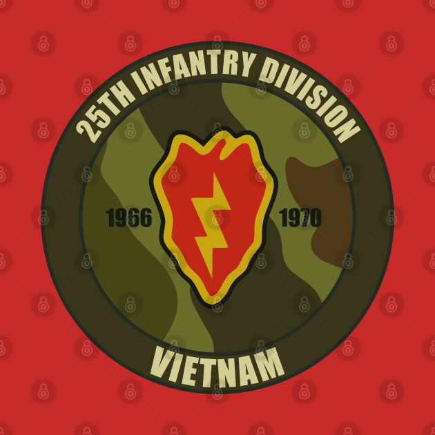 25th Infantry Division Vietnam Patch - Us Army Vietnam - Tank Top ...