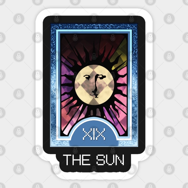The Sun Arcana Tarot Card - Persona - Sticker | TeePublic