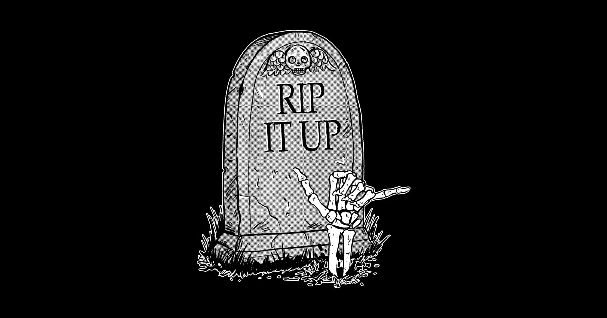RIP IT UP - Rip - Pillow | TeePublic