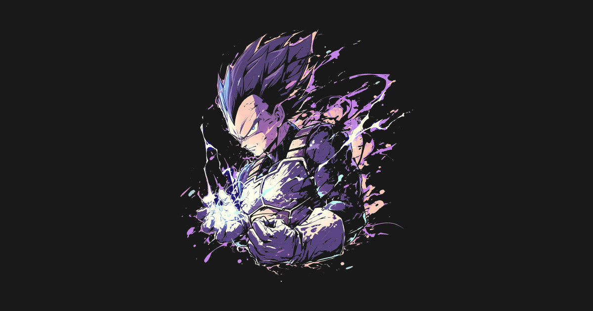 Vegeta Ultra Ego Fan Art - Vegeta - T-Shirt | TeePublic