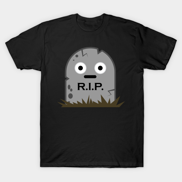 Rip Emoji - Halloween - T-Shirt | TeePublic