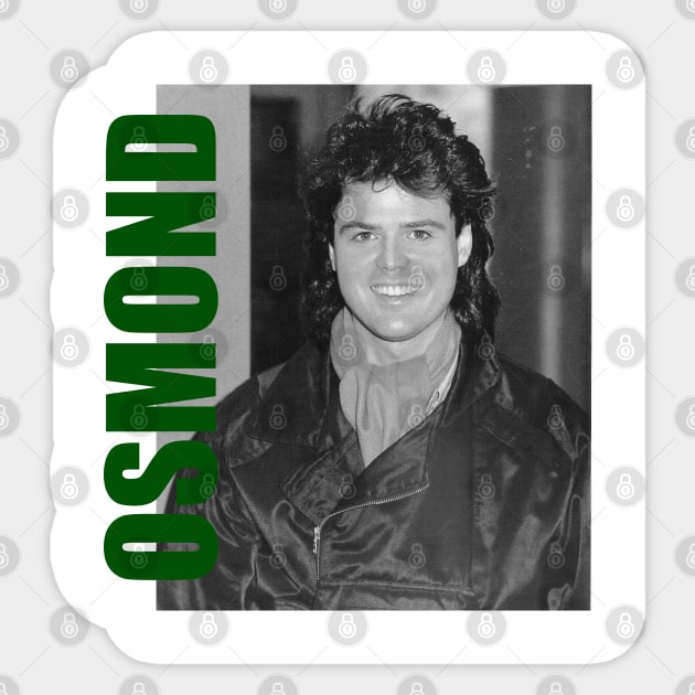 Donny Osmond - New Retro Aesthetic Fan Art - Donny Osmond - Sticker ...