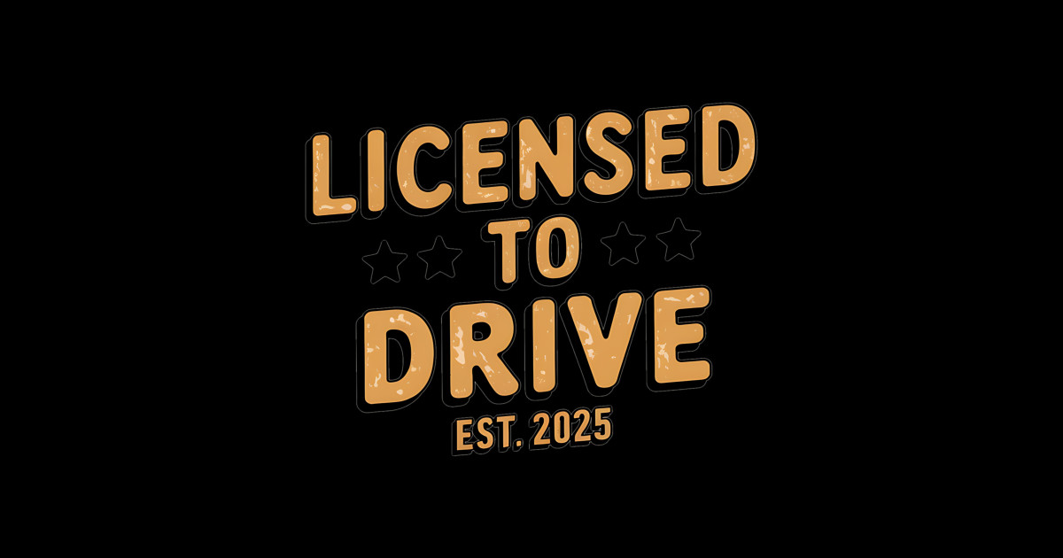 New Driver 2025 Teen Boys Male Driver License Teen Driver - New Driver ...